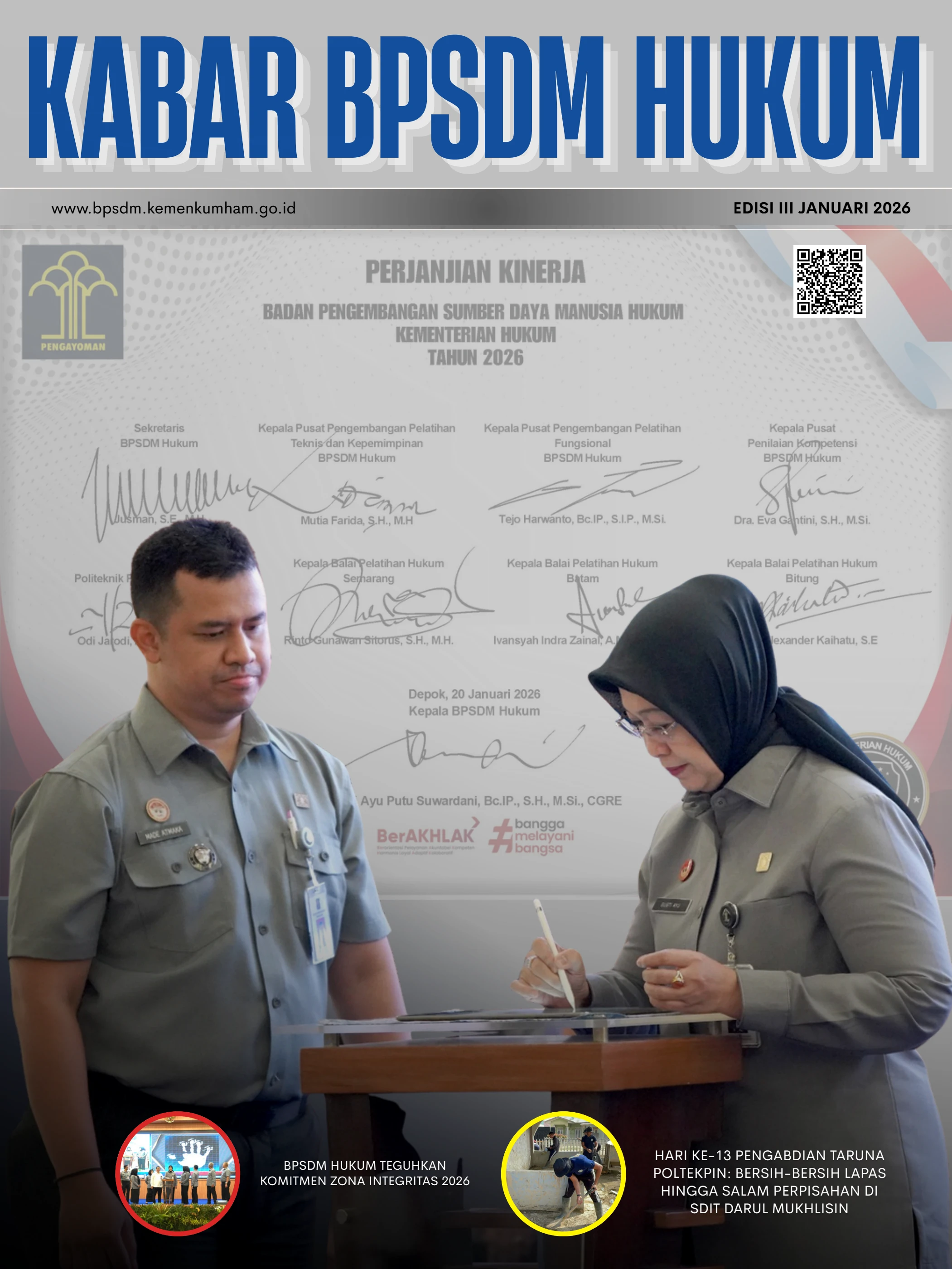 januari 3 kabar bpsdm - bpsdmhumas - Kaca 1 - 27 | PDF Online | PubHTML5