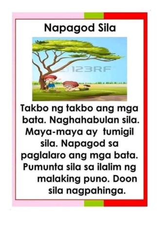 Maikling Kwento Grade 3 Mga Kwentong Pambata | PDF