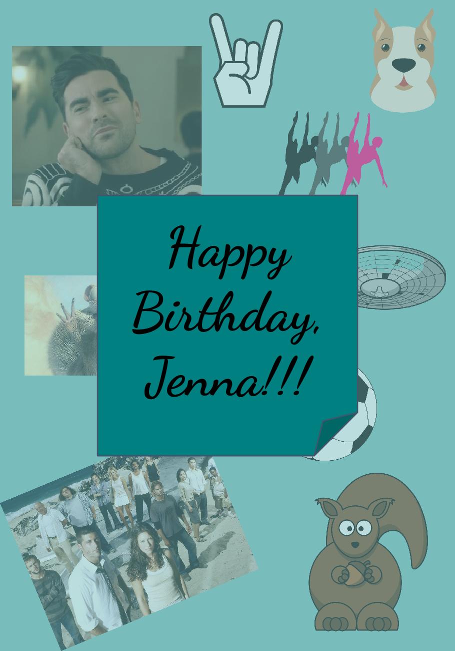 Birthday Card for Jenna (2021 Edition) - AshleyH24 - Page 1 - 5 | Flip ...
