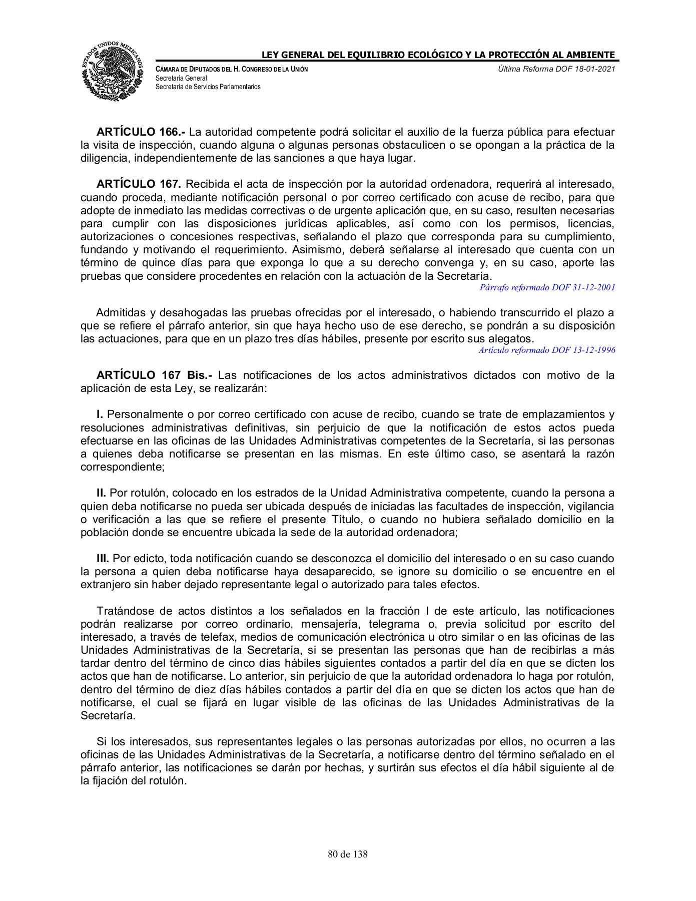 Ley General de Equilibrio Ecológico y la Protección al Ambiente (LGEEPA ...