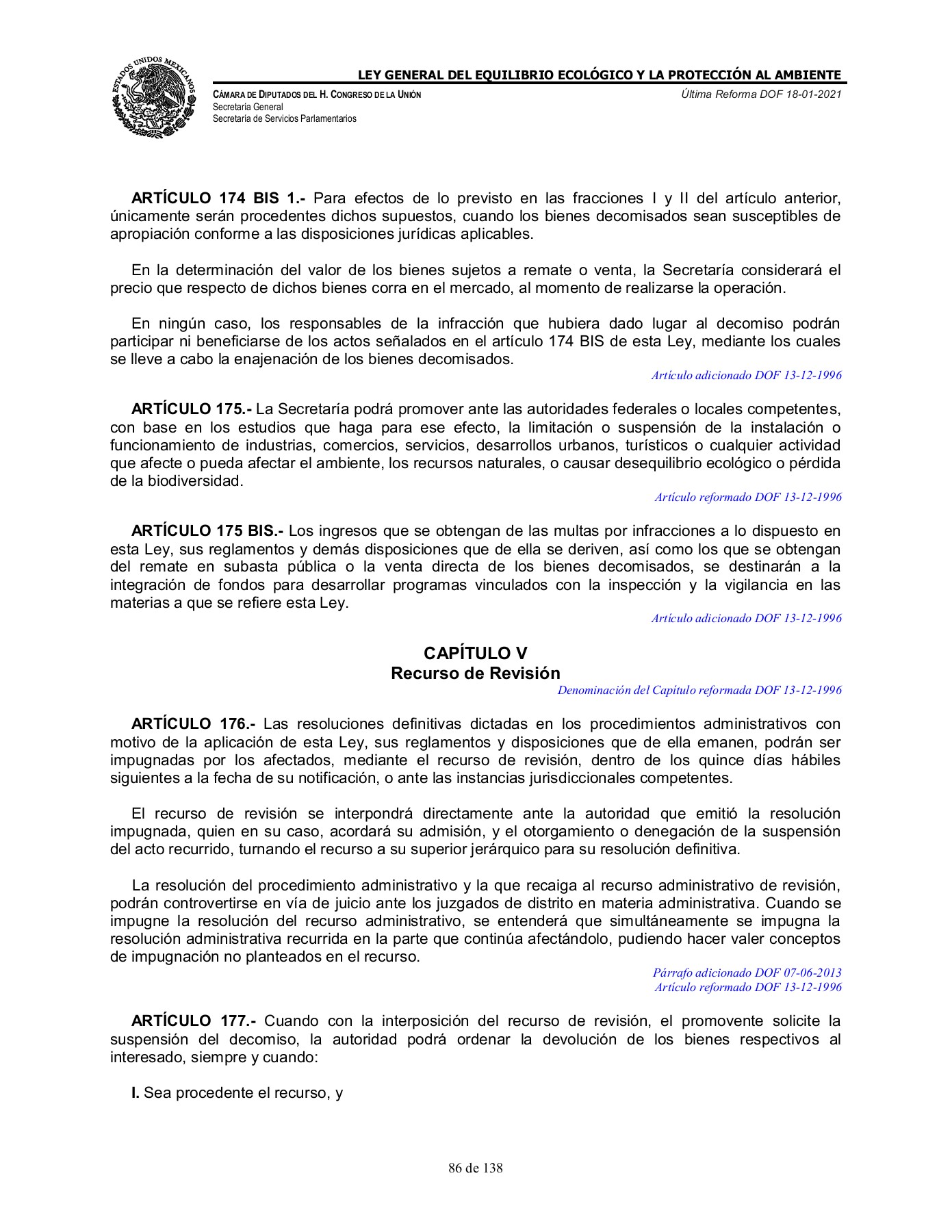 Ley General de Equilibrio Ecológico y la Protección al Ambiente (LGEEPA ...