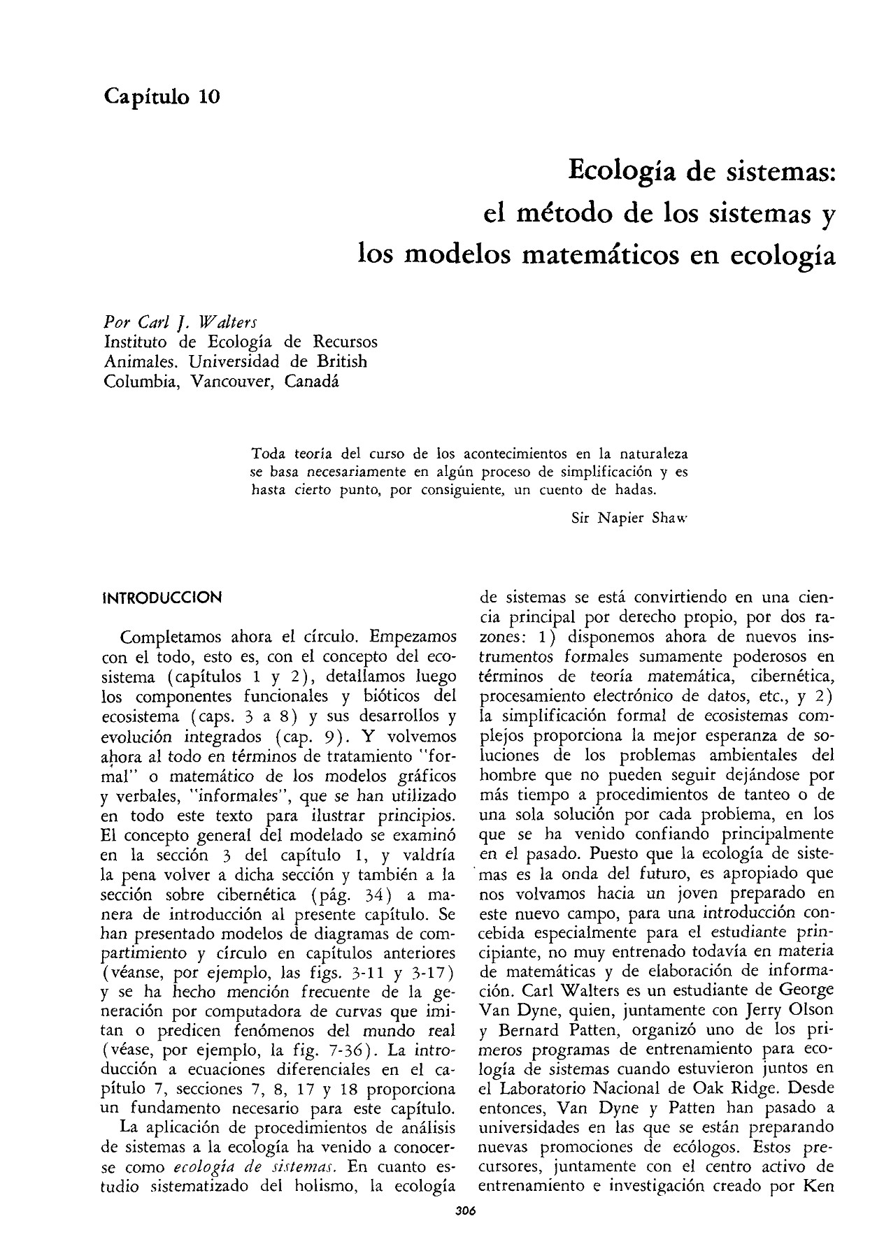 Ecología, Eugene P. Odum - virginia.corona - Página 319 | Flip PDF en ...