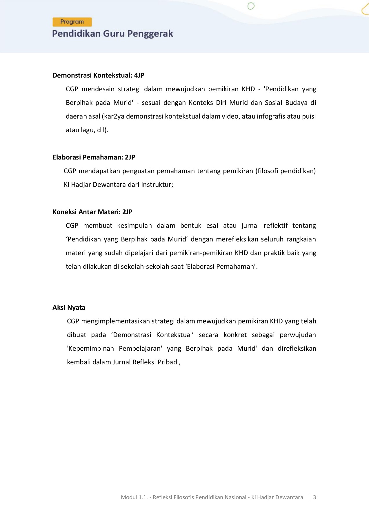 Modul 1.1. Refleksi Filosofis Pendidikan Nasional - Bopo D. Yos - Halaman 17 | PDF Online | PubHTML5