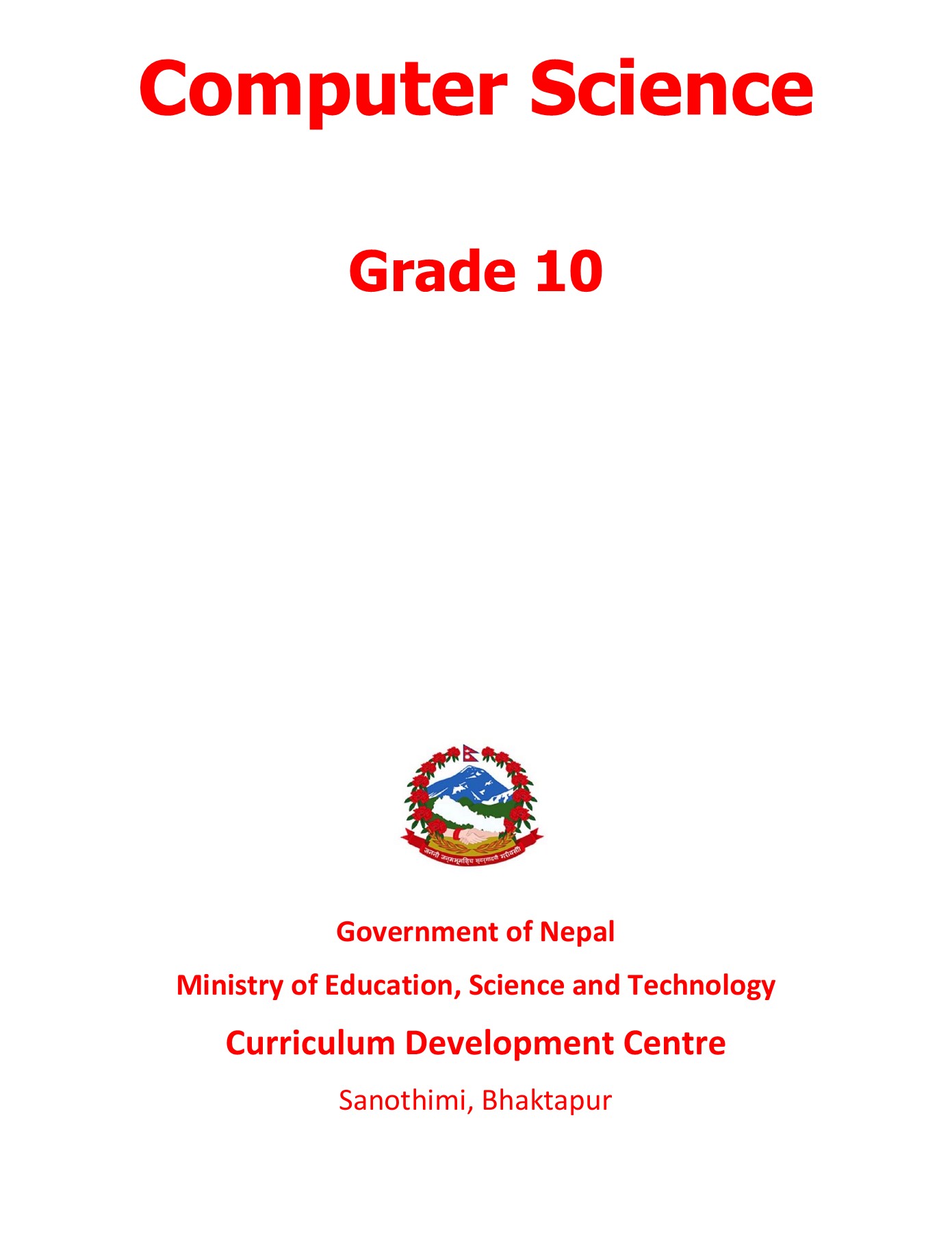 Computer Book Class 10 SEE (Governmental) - www.bipinbam - Page 1 - 257 ...