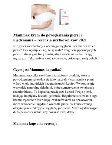 Mammax - mammaxkapsua - Strony 1 - 2 | Przerzucanie PDF Online | PubHTML5
