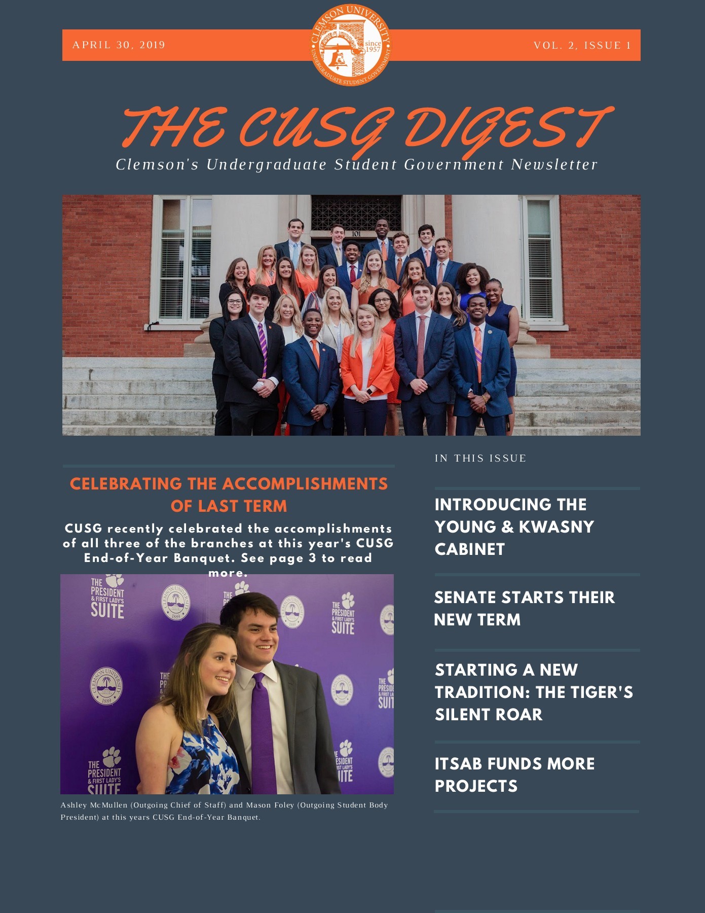 CUSG Digest - Vol. 2 Issue 1 - minnoce - Page 2 | Flip PDF Online ...