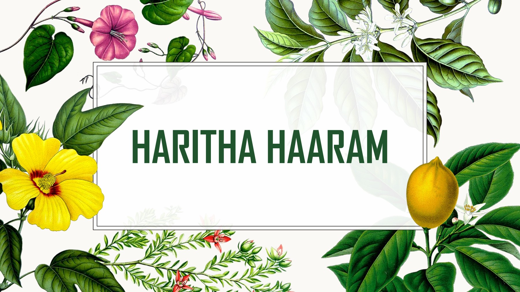 Haritha haaram pdf - rajithaganji953 - Page 1 - 15 | Flip PDF Online | PubHTML5