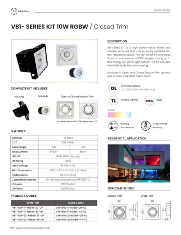 Colorbeam Product Portfolio 2021 - Colorbeam Lighting - Page 102 | Flip ...