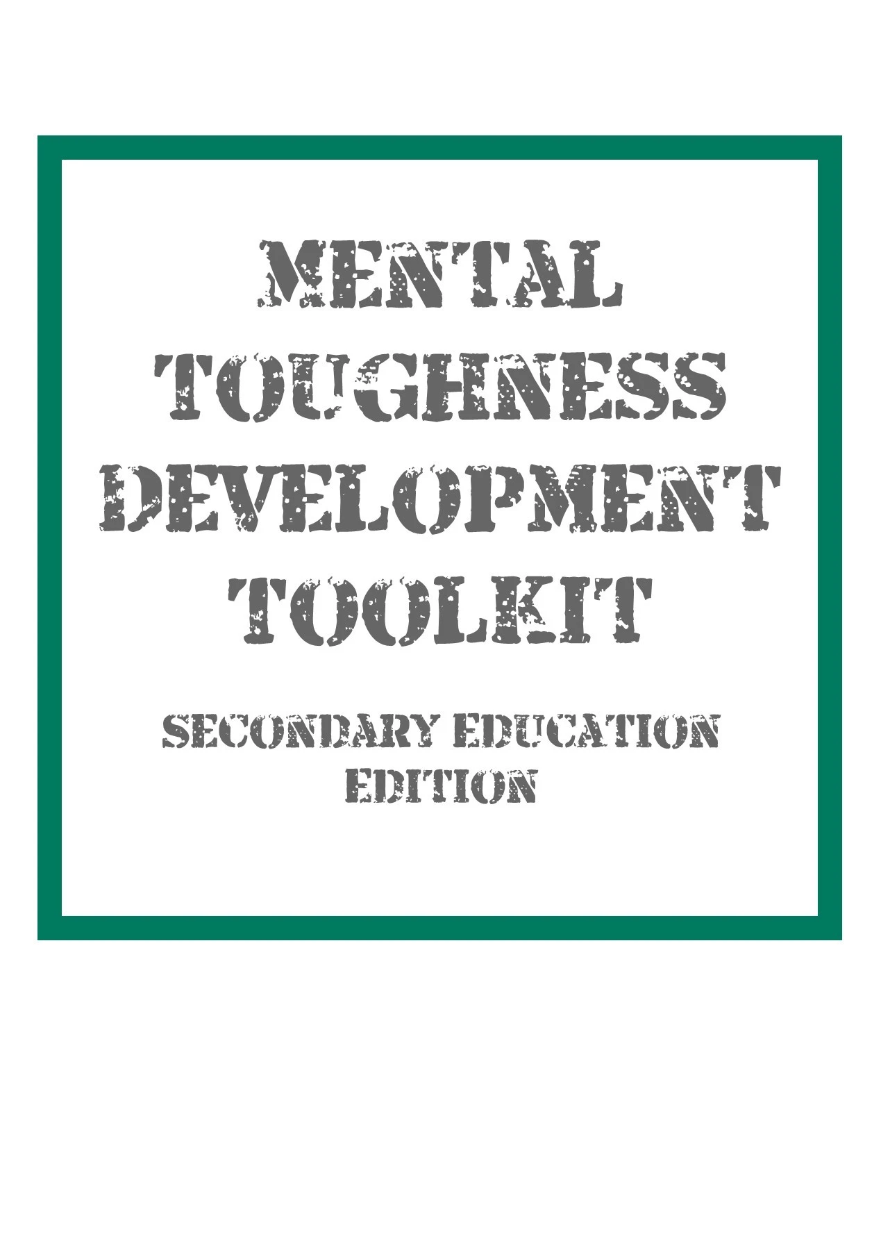 Secondary Education Toolkit Sample - toniannemolyneux - Page 1 | Flip ...