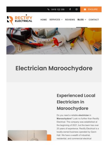 Electrician Maroochydore - Rectify Electrical - Page 1 | Flip PDF Online | PubHTML5