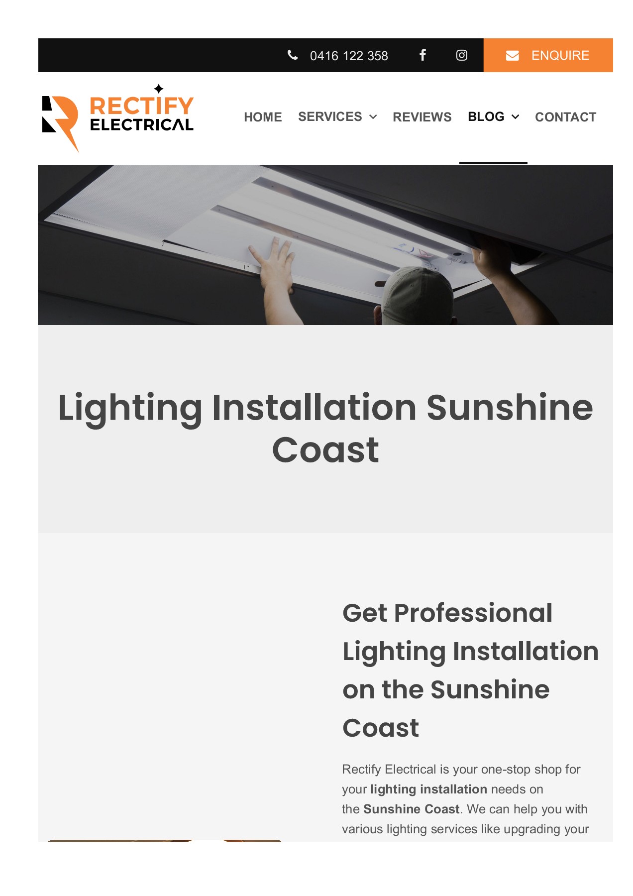 Lighting Installation Sunshine Coast - Rectify Electrical - Page 1 - 5 | Flip PDF Online | PubHTML5