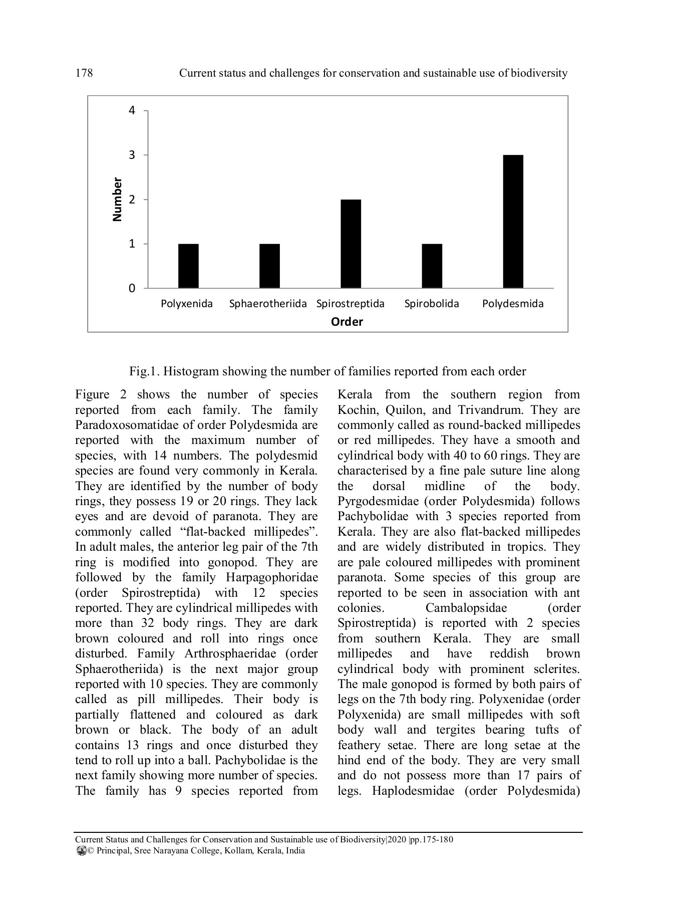 CURRENT STATUS AND CHALLENGES FOR CONSERVATION AND SUSTAINABLE USE OF ...