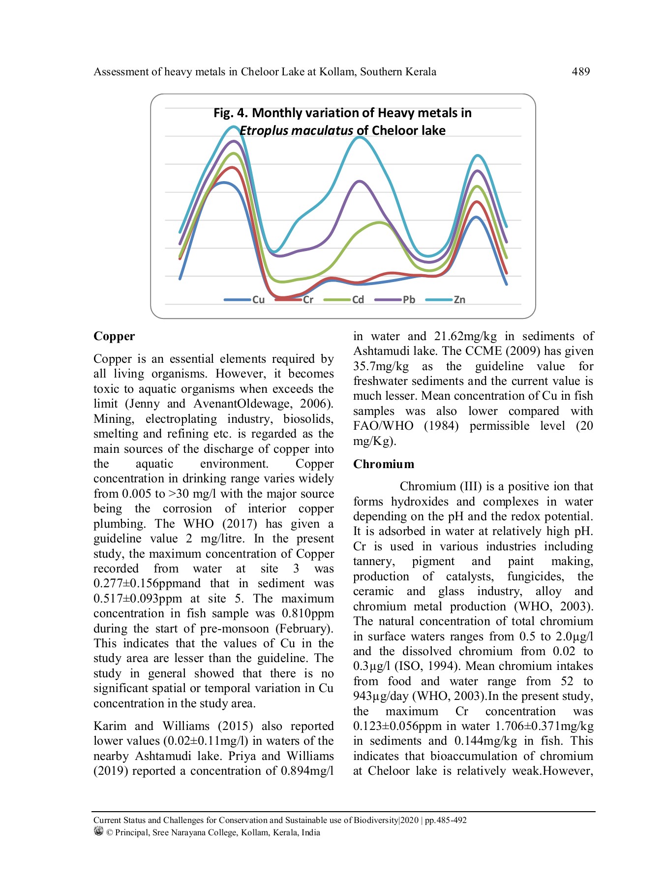 CURRENT STATUS AND CHALLENGES FOR CONSERVATION AND SUSTAINABLE USE OF ...