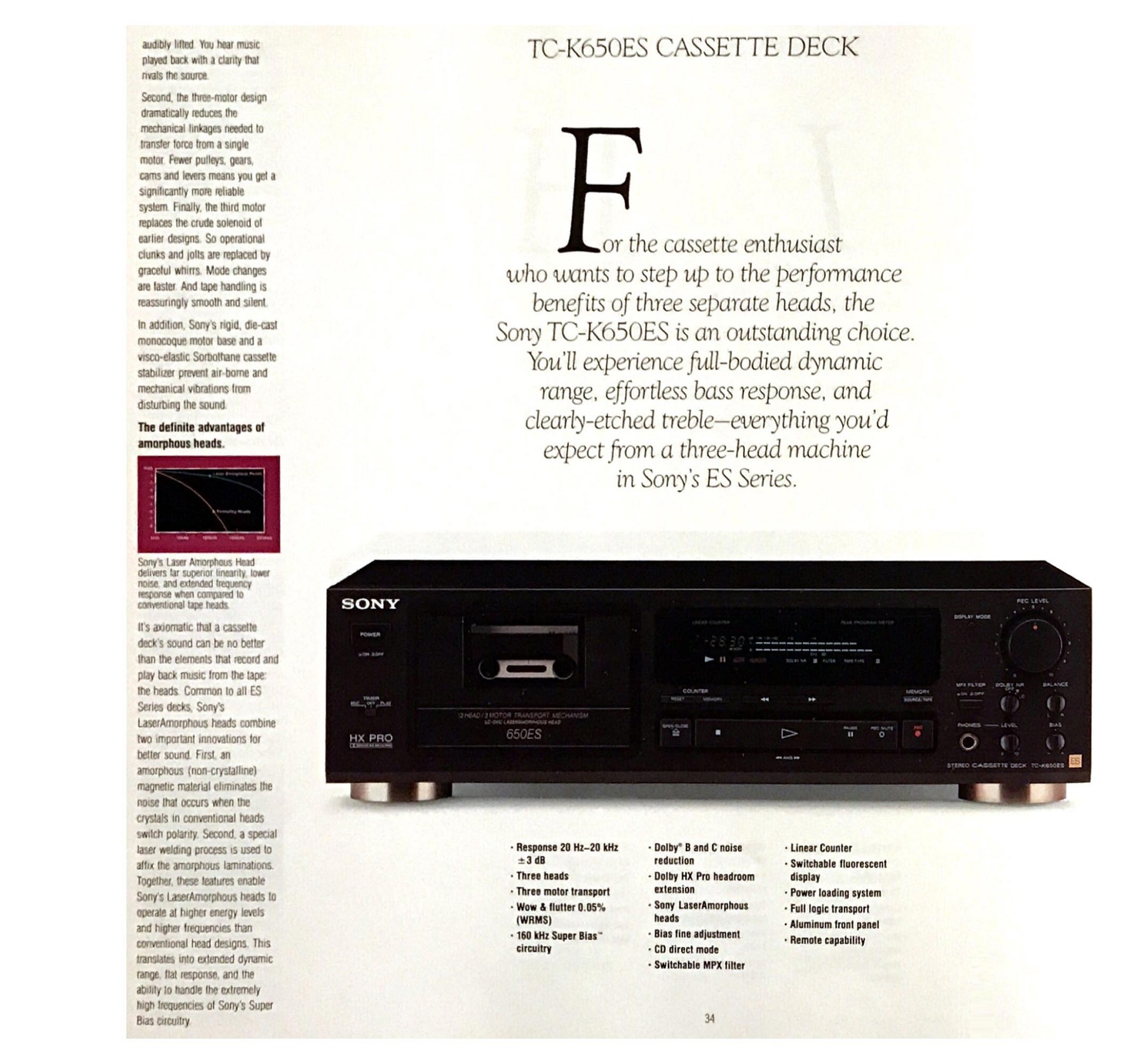 Sony ES High Fidelity Components 1990 - solovyov1987 - Page 36 | Flip ...