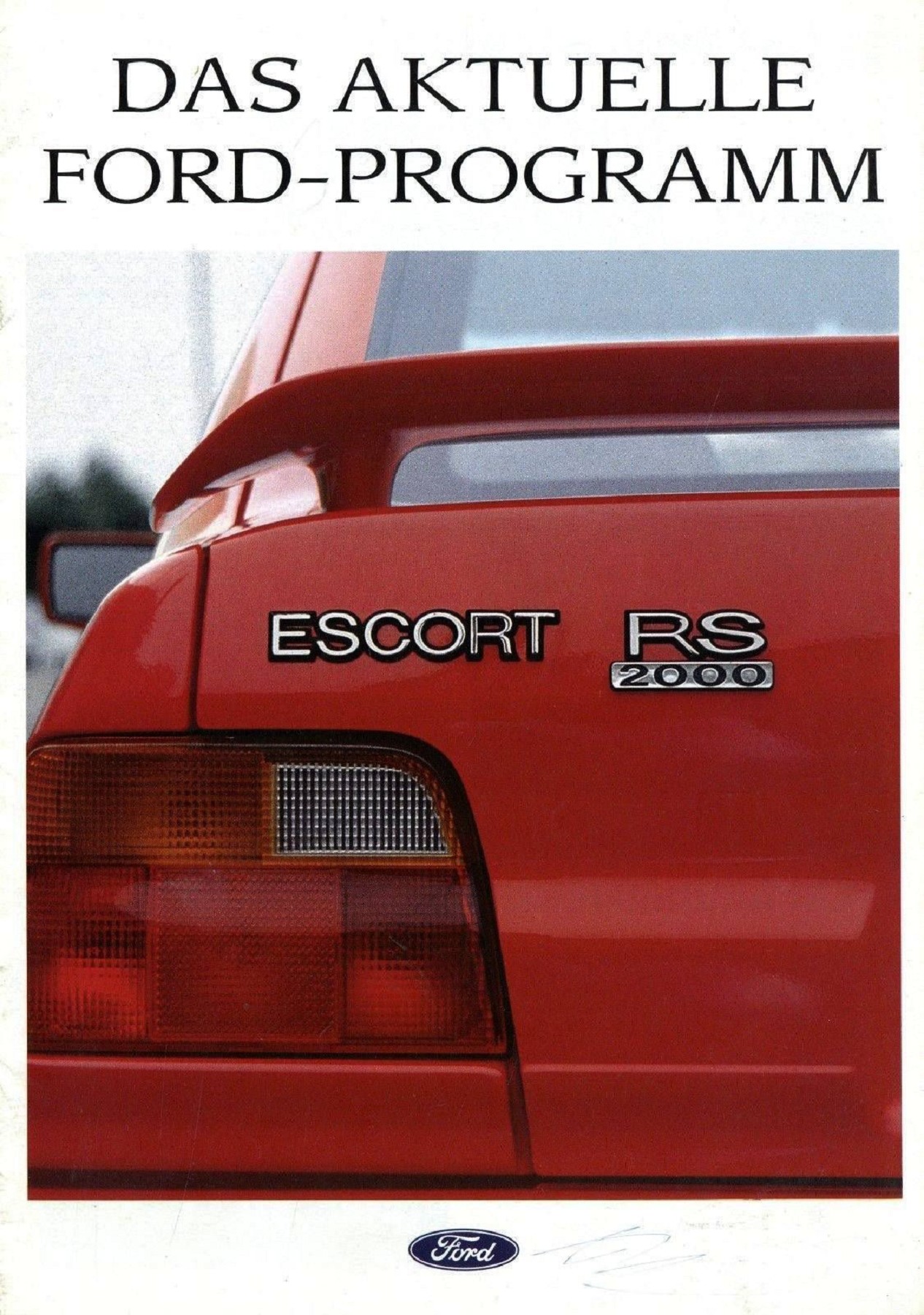 Brochure Ford Program 1991 - solovyov1987 - Page 1 - 20 | Flip PDF ...