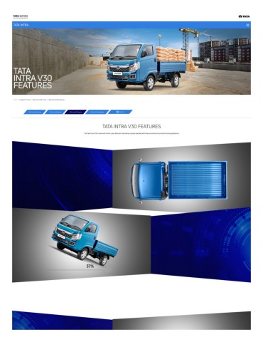 Tata Intra V30 Smart Compact Pickup Truck Features - Power, Performance ...