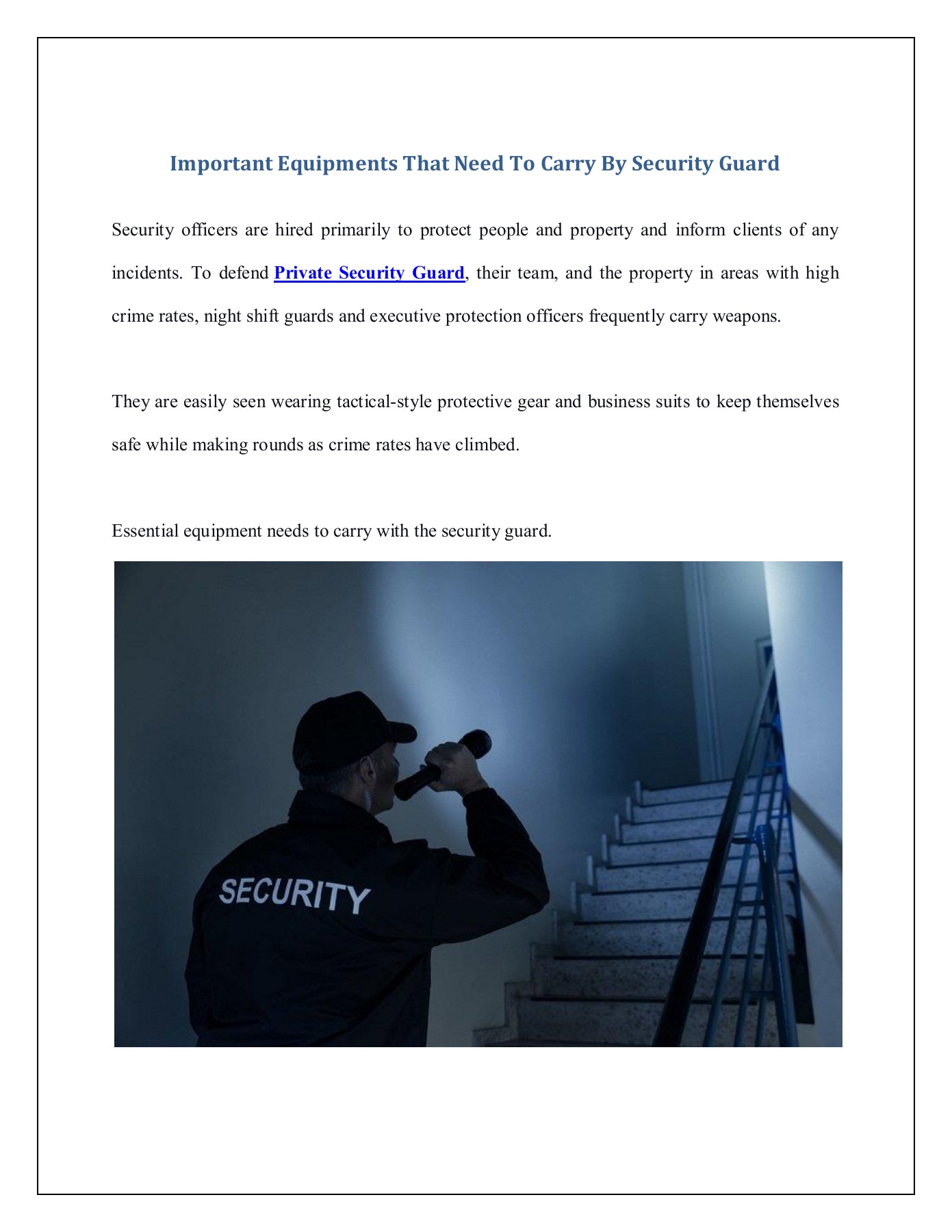 Secure Guard Security Services - Secure Guard Services - Page 1 - 3 ...