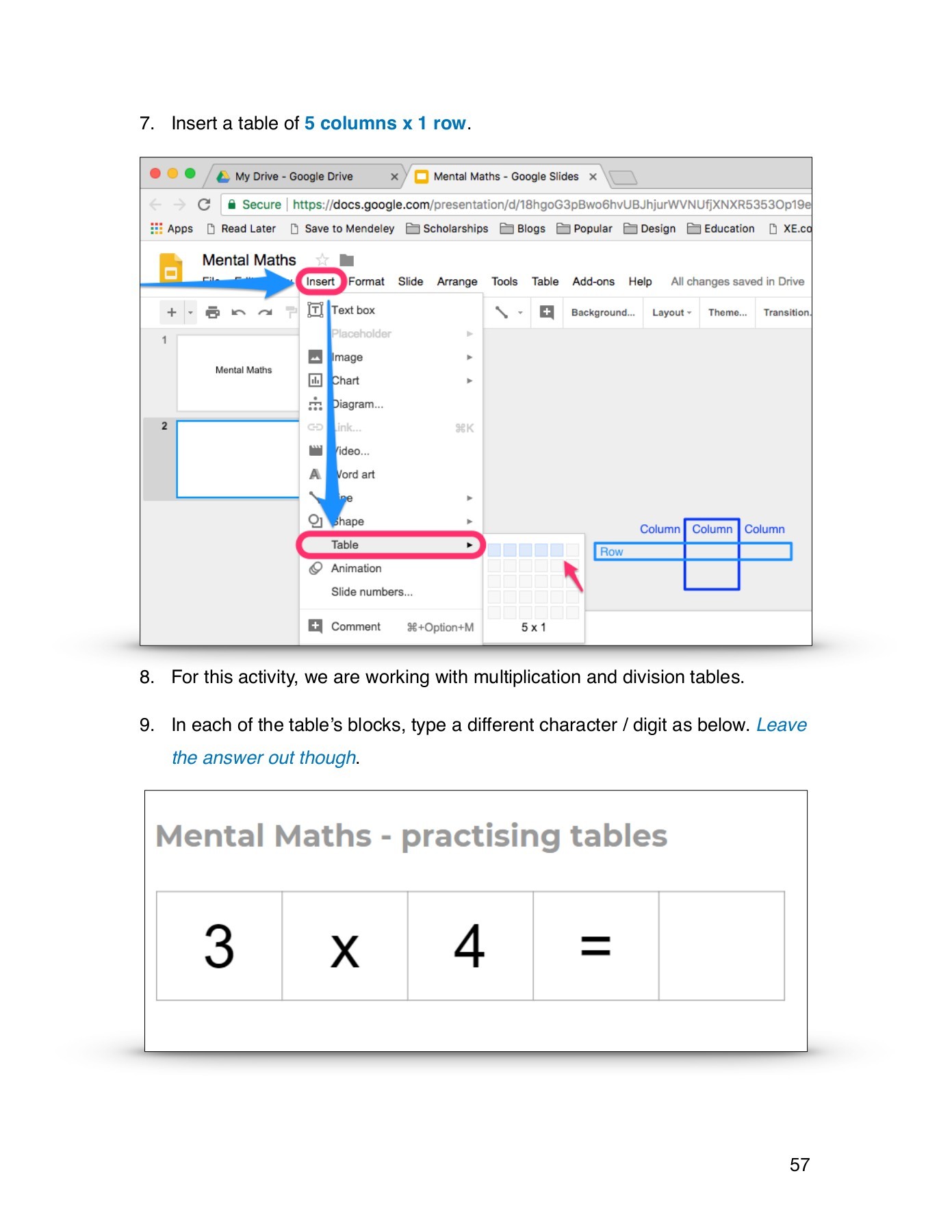ICT Integration IP Math - isabeltarling - Page 57 | Flip PDF Online ...