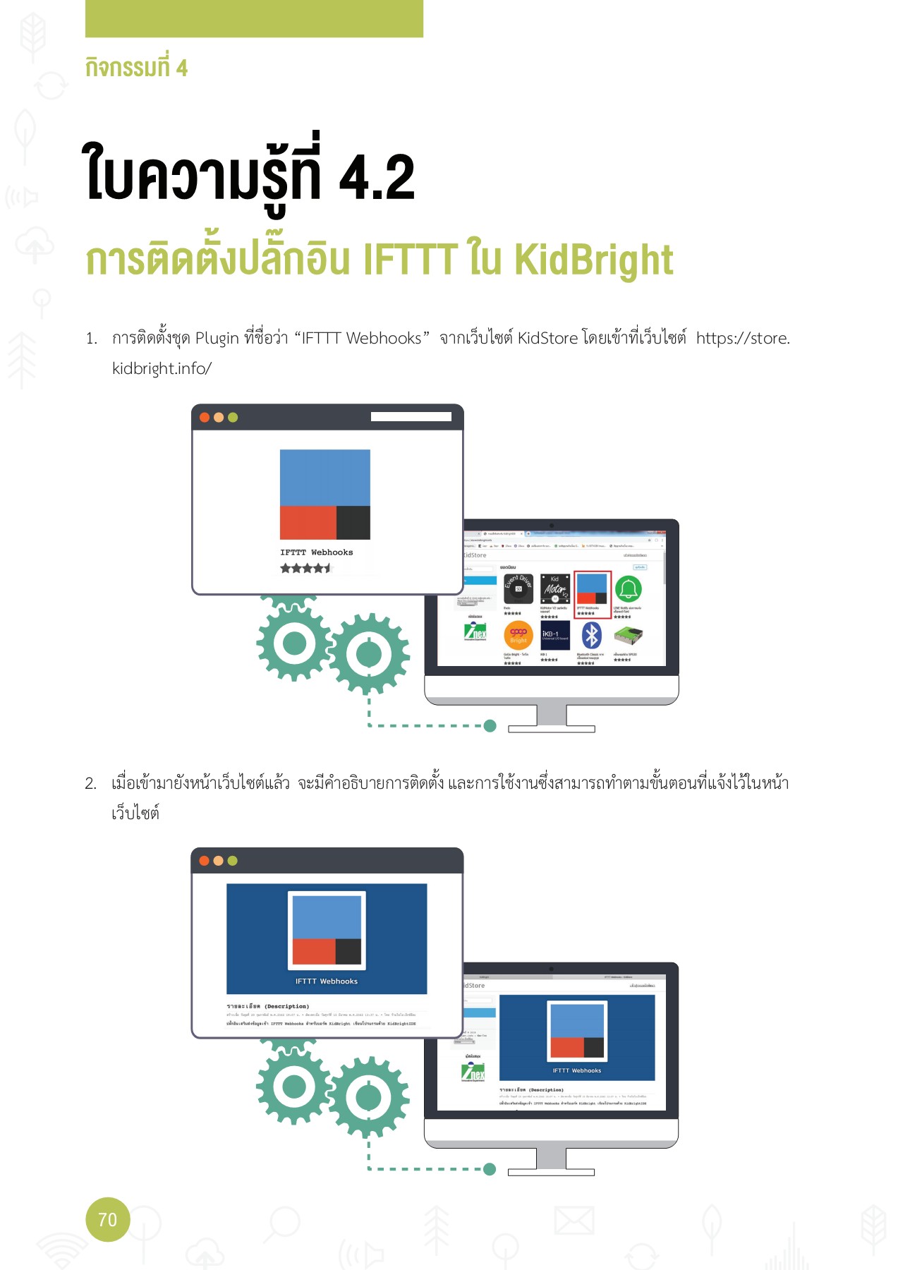 แผนการจัดการเรียนรู้ KidBright ม.4 - sureerat09.09 - หน้าหนังสือ 72 | พลิก PDF ออนไลน์ | PubHTML5