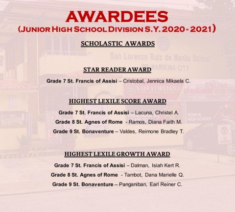 Recognition Day Invitation 2020-2021 - adane.slrms - Page 25 | Flip PDF ...