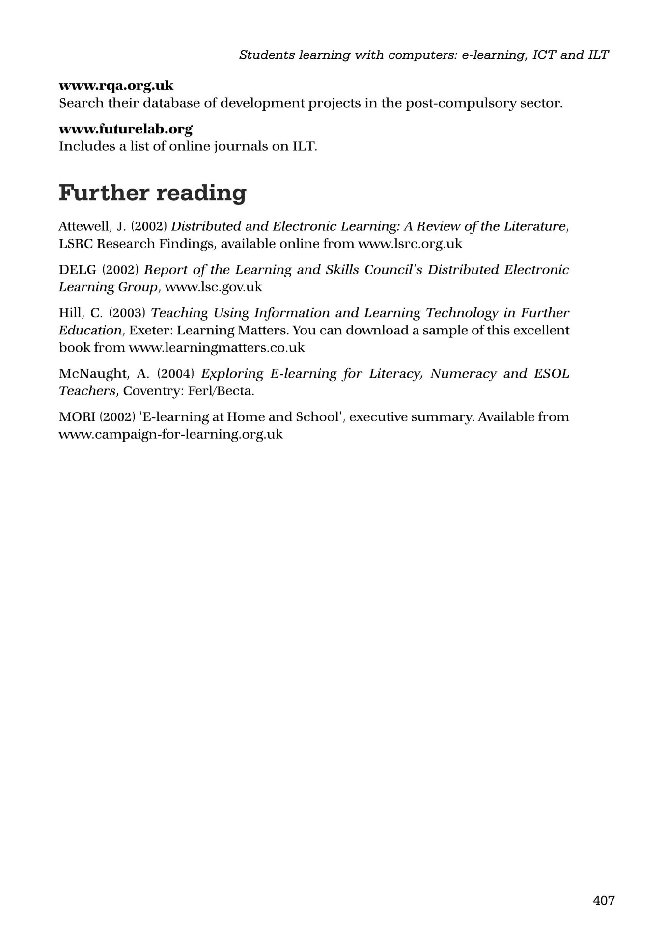 Teaching Today, a Practical Guide - Challenge-trg Skills - Page 416 ...