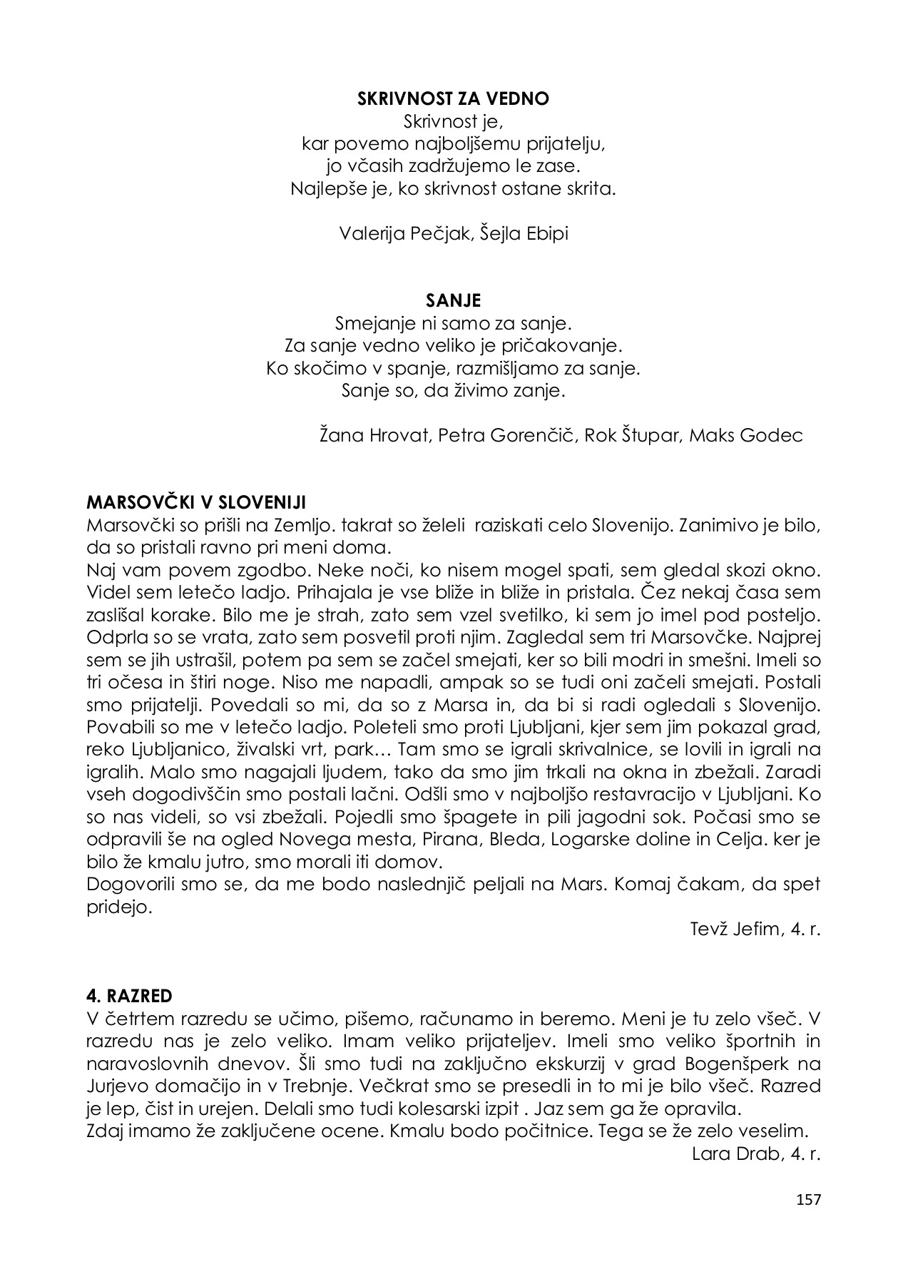 zbornik 2021-22 - tinka.fric-kocjaz - Strani 157 | Obračanje strani na ...