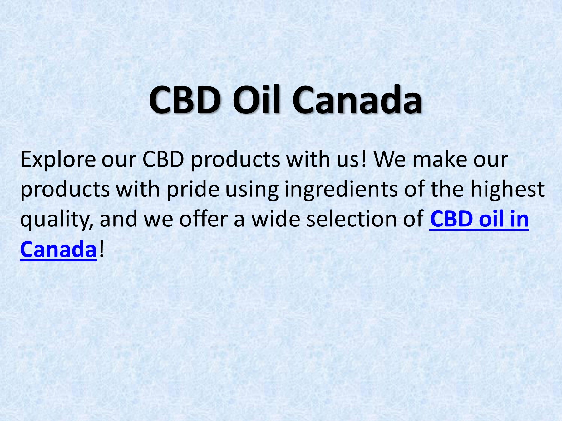 CBD Oil Canada - CBD Oil Direct - Page 1 - 5 | Flip PDF Online | PubHTML5