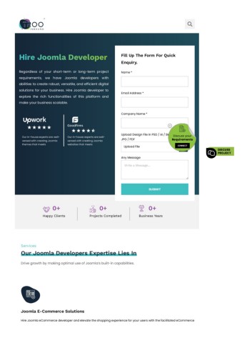 Hire Joomla Developer in India