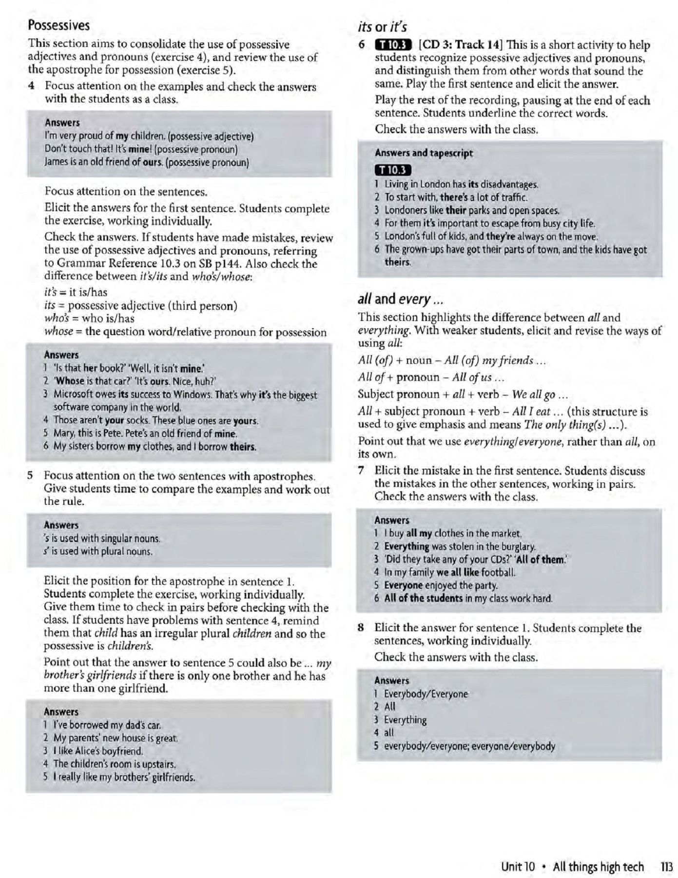 New Headway Intermediate Teachers Book - yasminp - Page 113 | Flip PDF ...