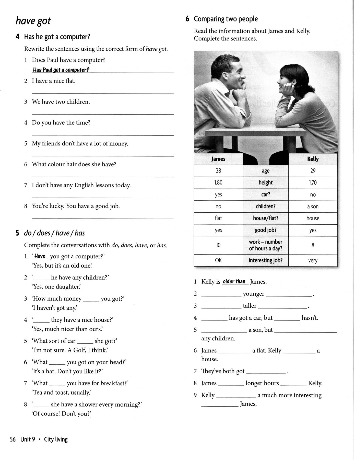 New Headway Elementary Work Book - yasminp - Page 57 | Flip PDF Online ...