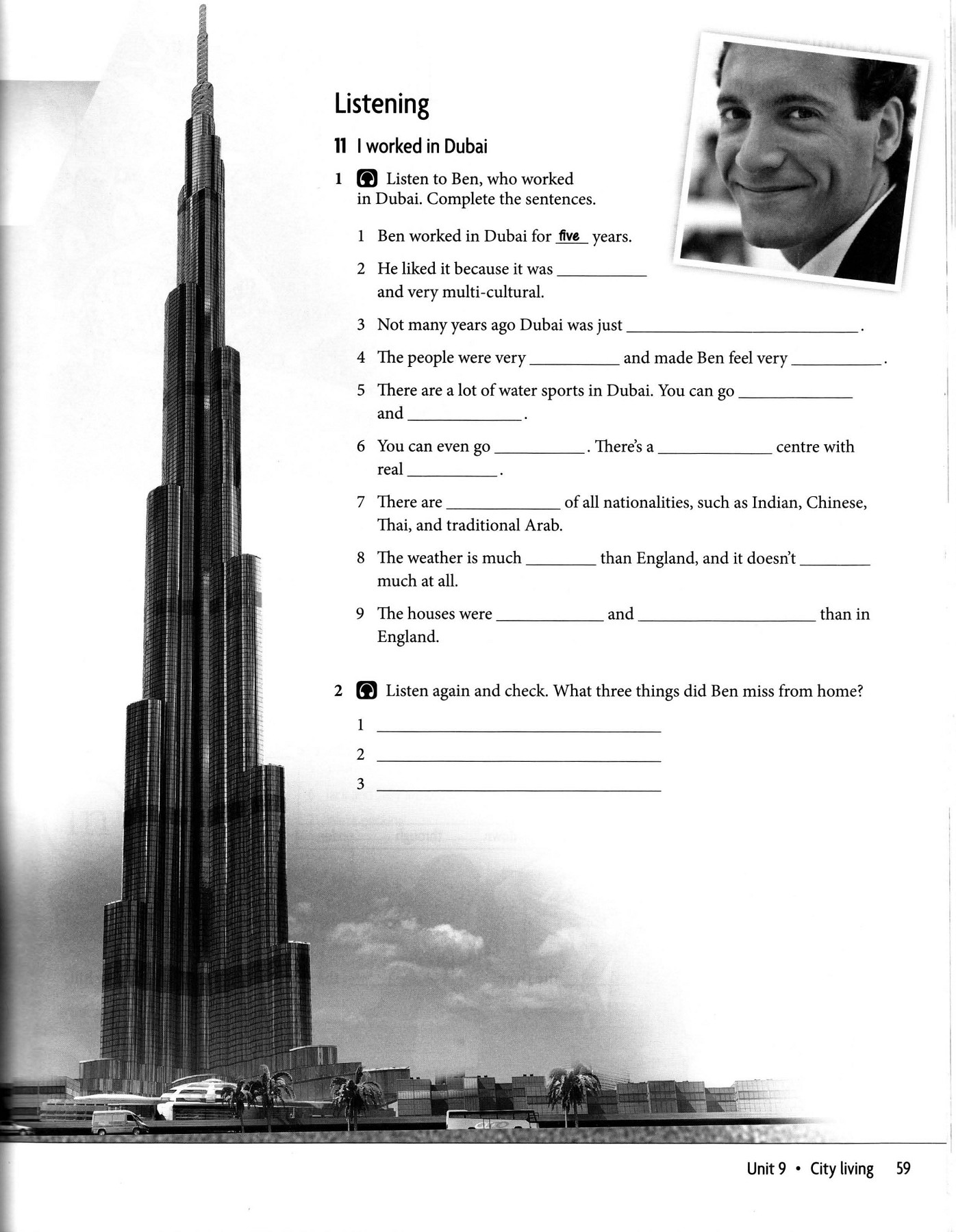 New Headway Elementary Work Book - yasminp - Page 60 | Flip PDF Online ...