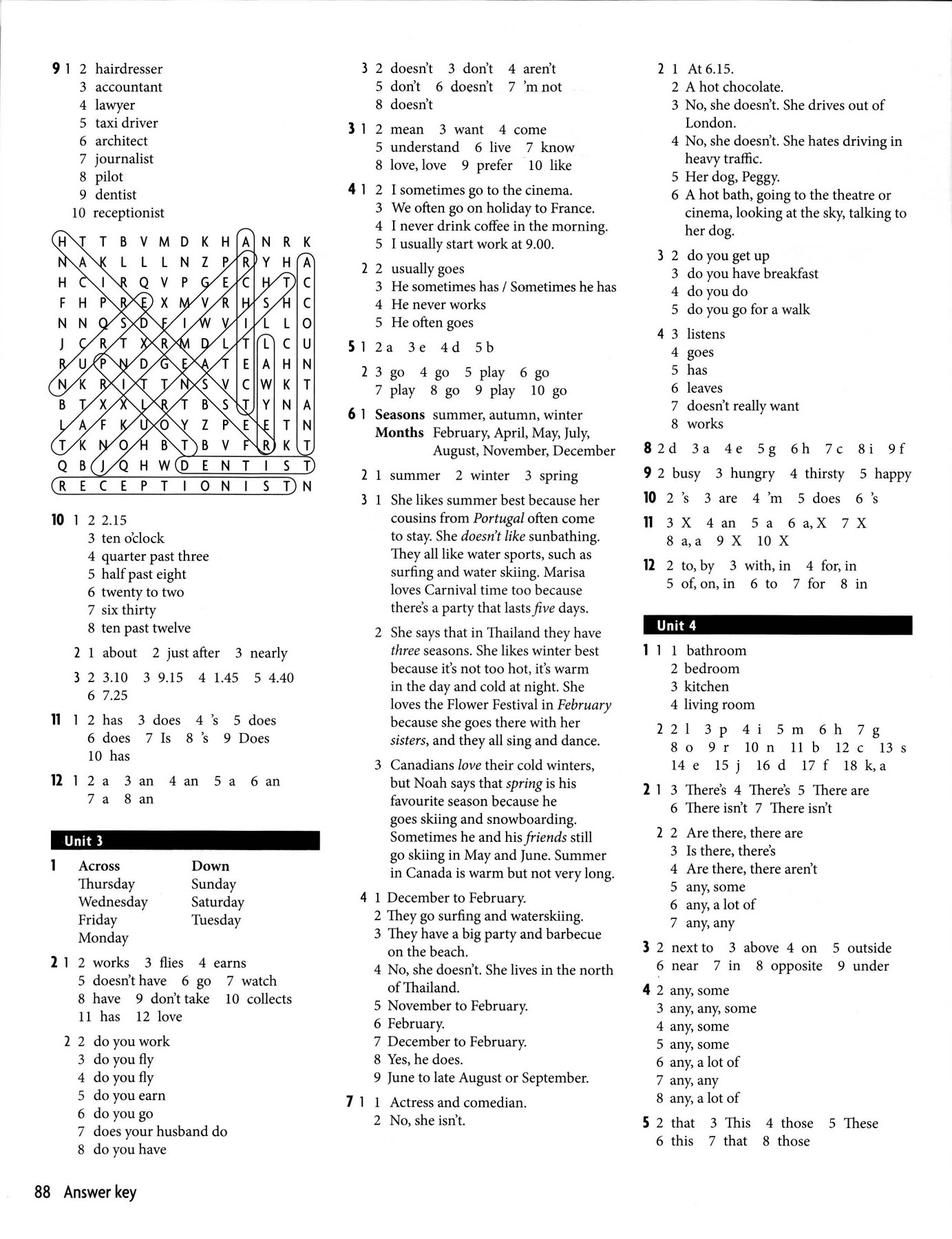 New Headway Elementary Work Book - yasminp - Page 89 | Flip PDF Online ...