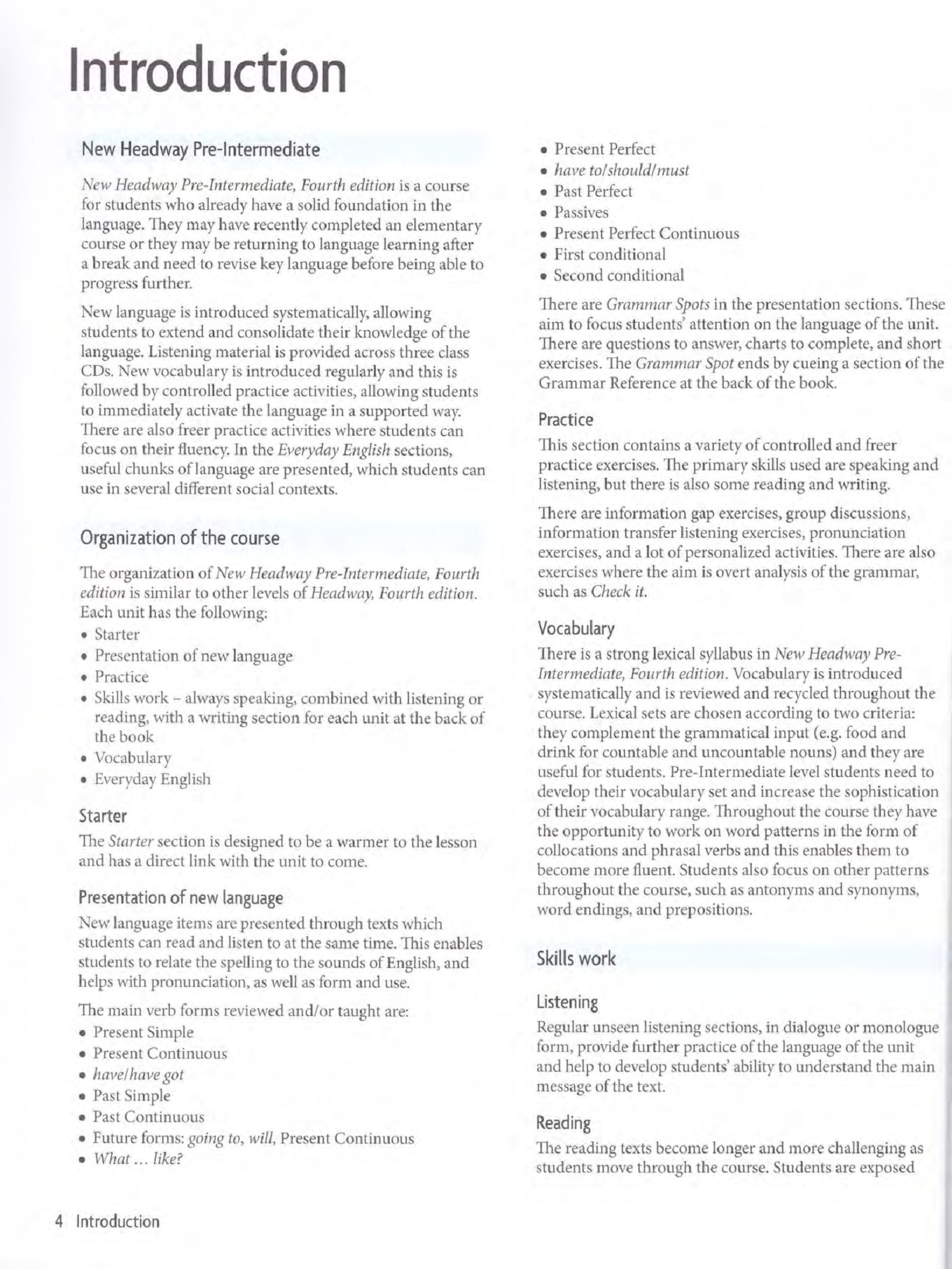 New Headway Pre-Intermediate Teachers' Book - yasminp - Page 4 | Flip PDF Online | PubHTML5