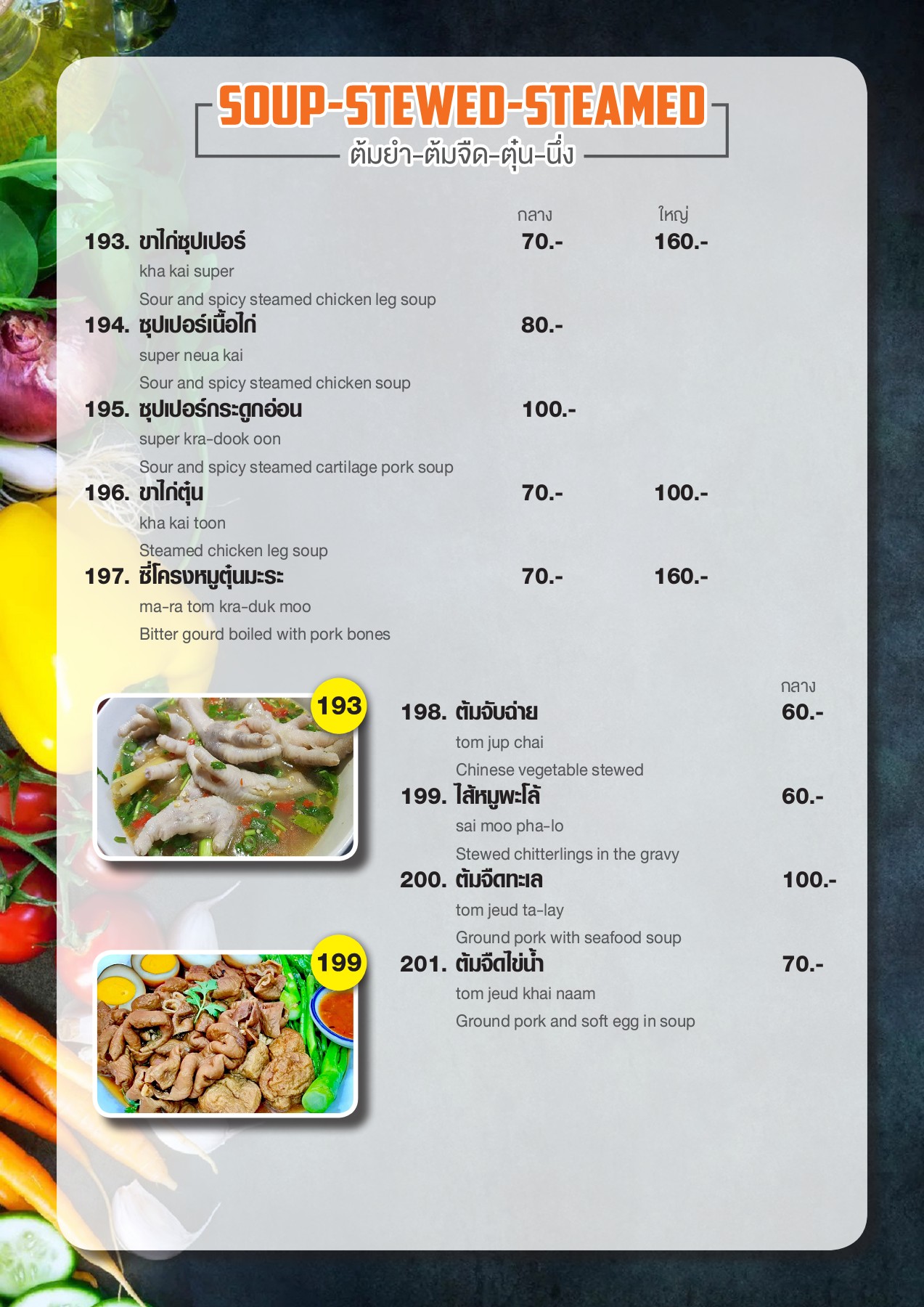 AW Food Menu - Inicio Pantakrud - Page 20 | Flip PDF Online | PubHTML5