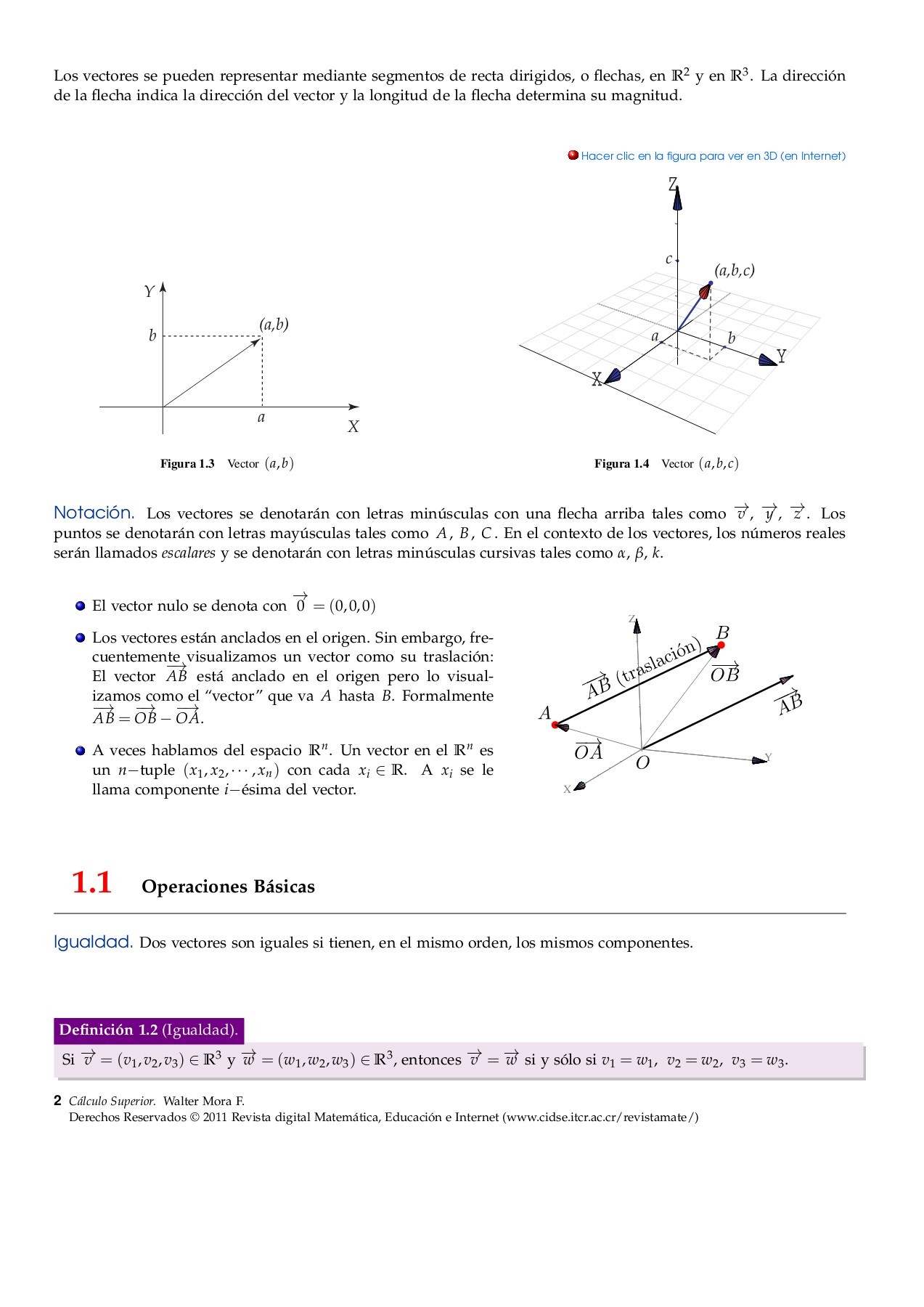 Algebra lineal vectores rectas planos rotaciones - Ciencia Solar ...