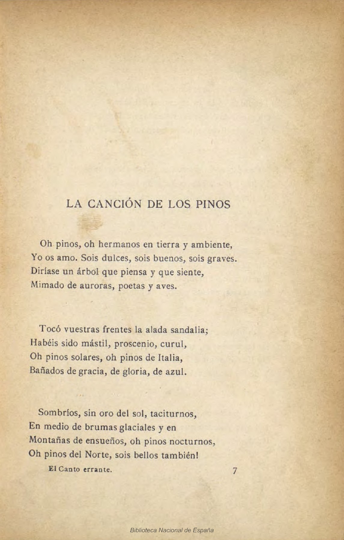 El canto errante - Rubén Darío - Ciencia Solar - Literatura científica ...