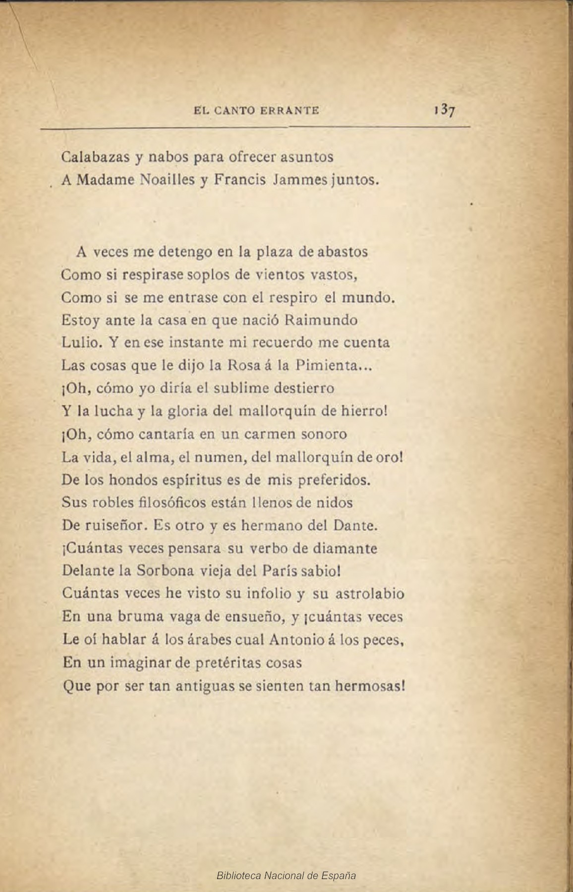 El canto errante - Rubén Darío - Ciencia Solar - Literatura científica ...