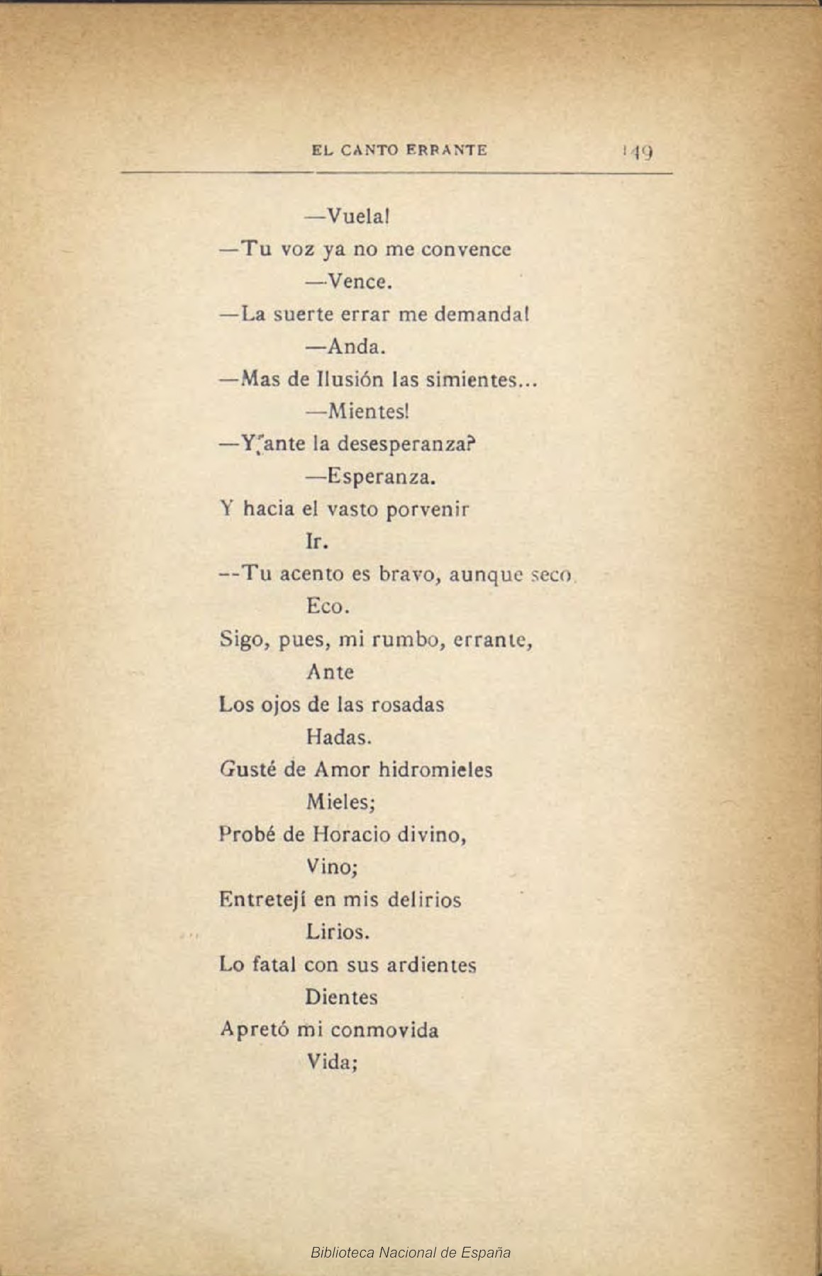 El canto errante - Rubén Darío - Ciencia Solar - Literatura científica ...