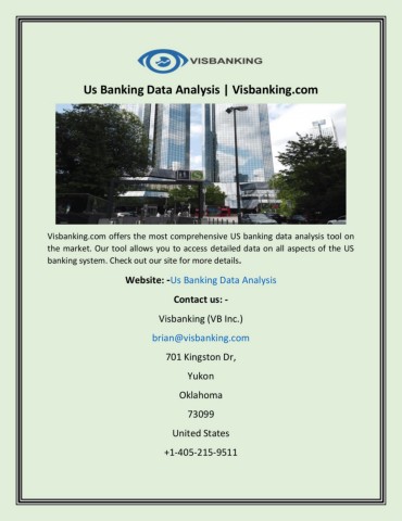 Us Banking Data Analysis | Visbanking.com