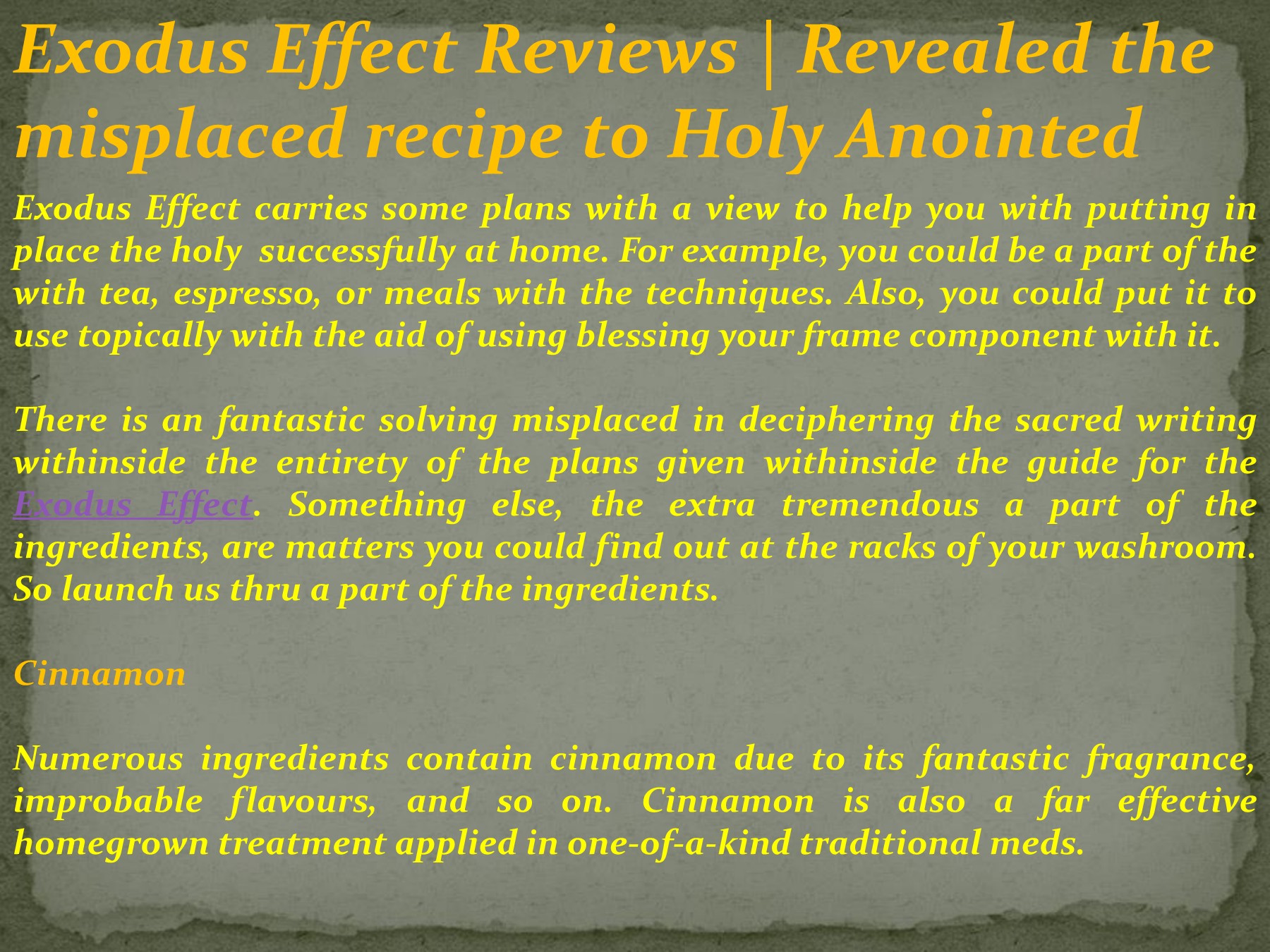 Exodus Effect Review - Exodus Effect - Page 1 - 5 | Flip PDF Online ...