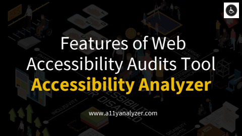 Features of Web Accessibility Audits Tool - Accessibility Analyzer