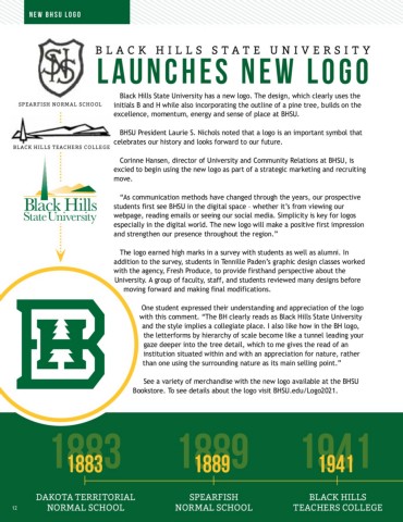 Black Hills State University Alumni Magazine | Spring 2021 - Black ...