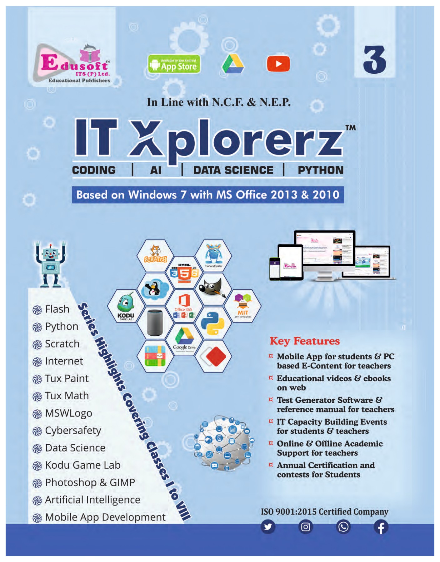 IT Xplorerz Class- 3 Flipbook - Flip Book - Page 1 - 82 | Flip PDF Online | PubHTML5