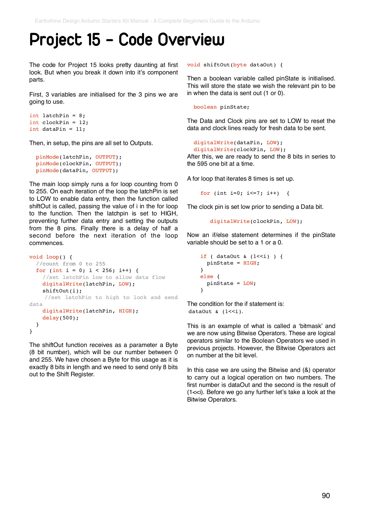 Arduino Starter Kit Manual - Rotary International D2420 - Page 90 ...