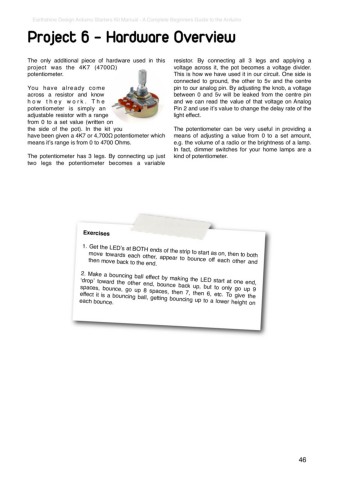 Arduino Starter Kit Manual - Rotary International D2420 - Page 46 ...