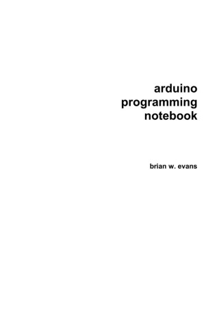 Arduino Programming Notebook