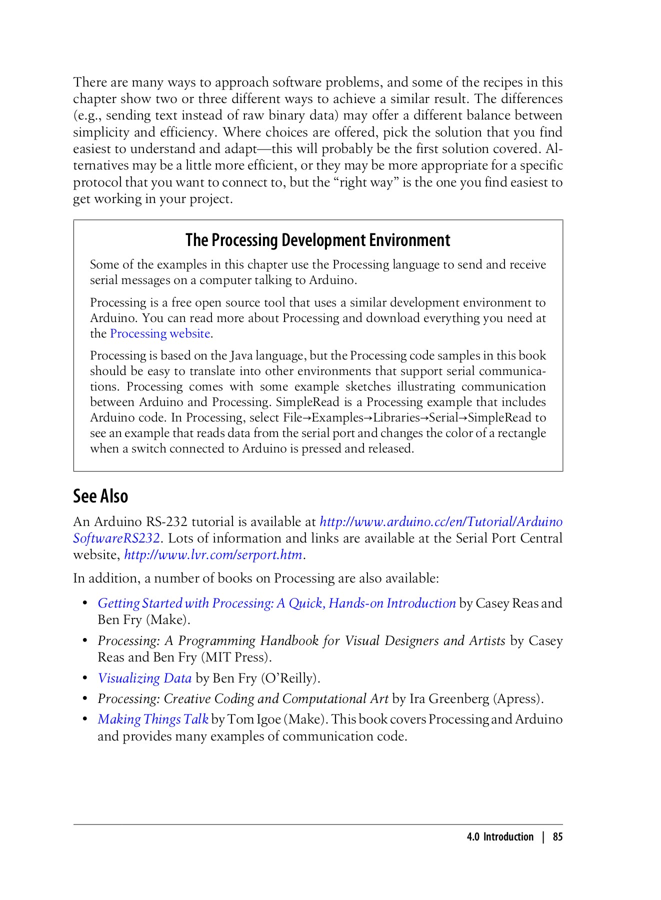Arduino Cookbook - Rotary International D2420 - Page 109 | Flip PDF Online | PubHTML5