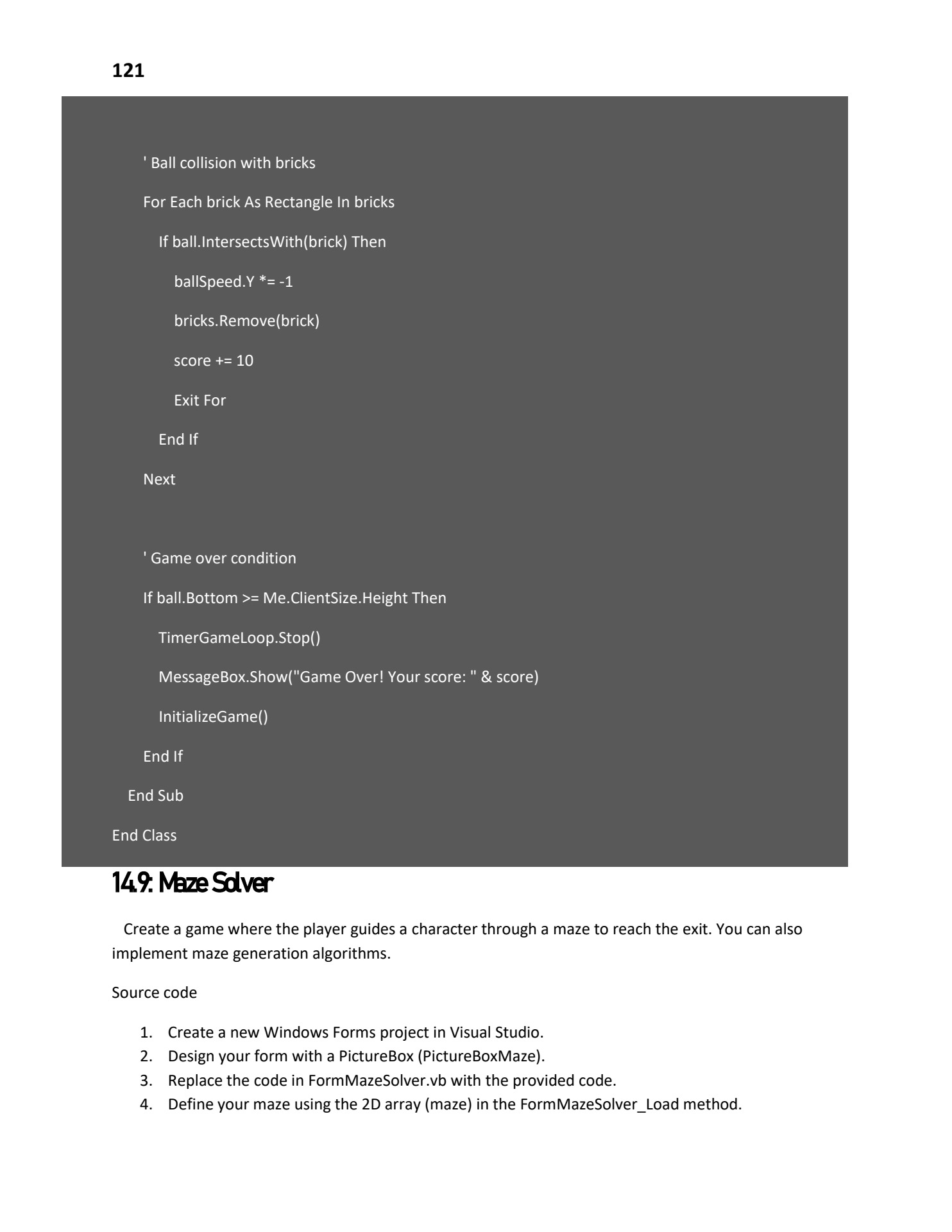 Visual basic application - Ndahayo Thierry - Page 122 | Flip PDF Online | PubHTML5