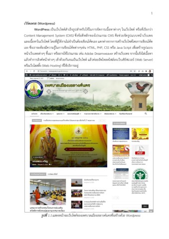 การสร้างเว็บไซต์หน่วยงานด้วย-Wordpress - Chalermkiat Deesom - หน้าหนังสือ 35 | พลิก PDF ออนไลน์ ...