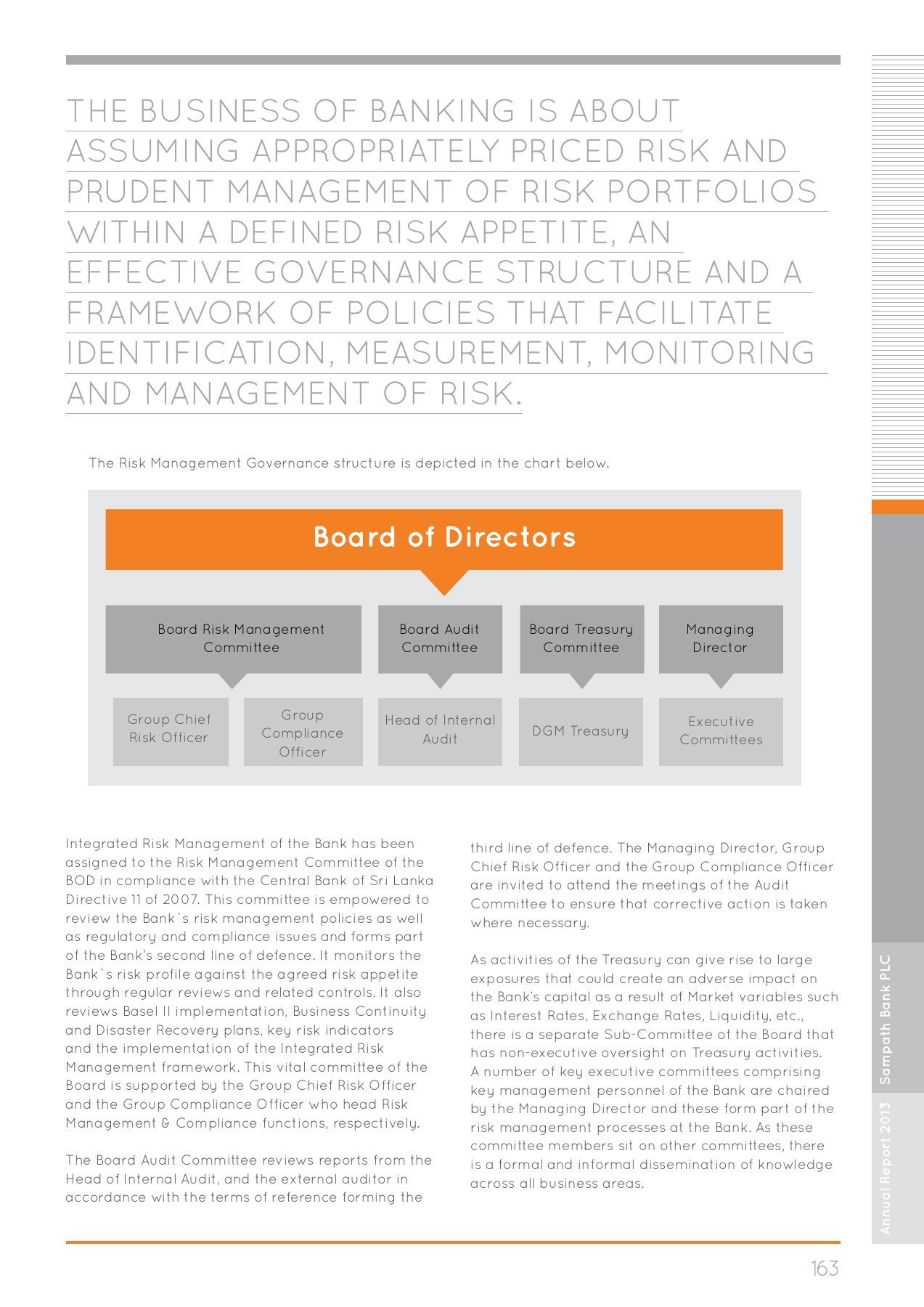 Sampath Bank | Annual Report 2013 - prabathds13 - Page 165 | Flip PDF ...